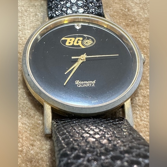 Accessories | Bg Branded Workplace Watch Genuine Leather Band With ...